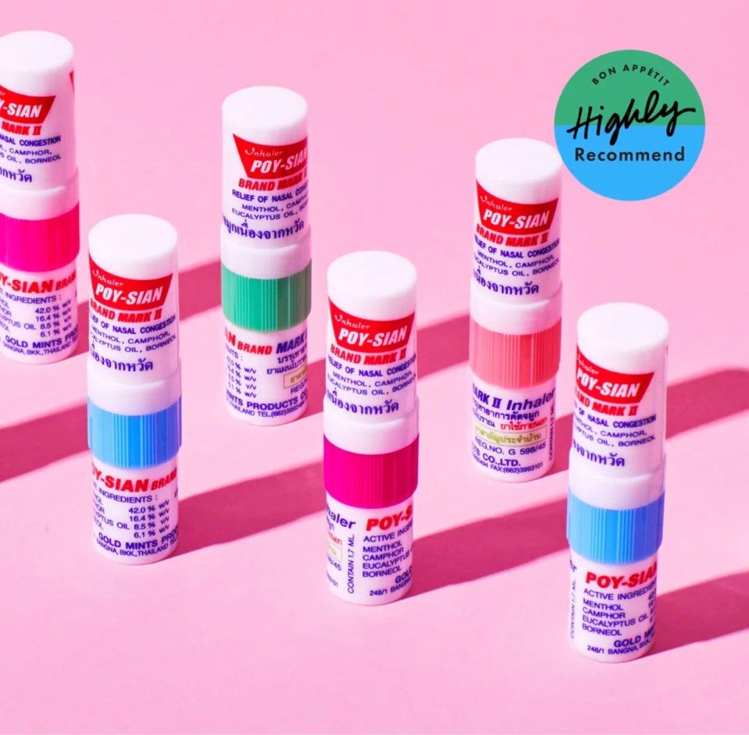 Poy sian inhaler, Beauty & Personal Care, Fragrance & Deodorants on ...