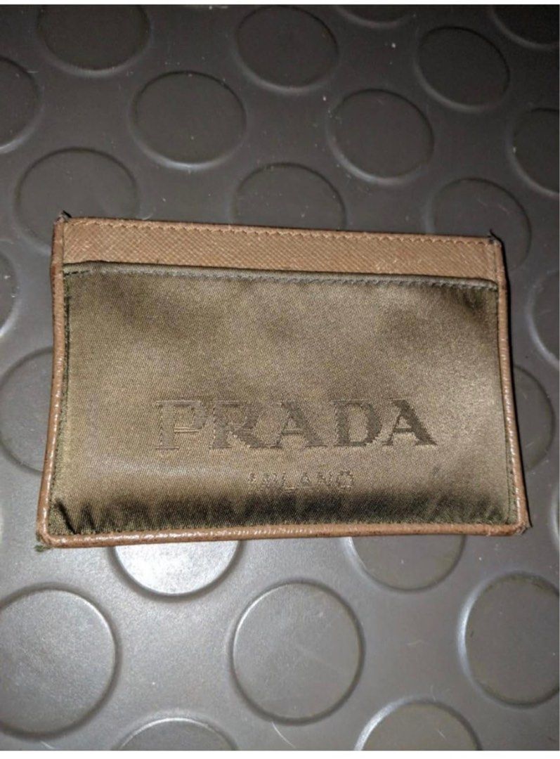 Prada Card Holder, Luxury, Bags & Wallets on Carousell