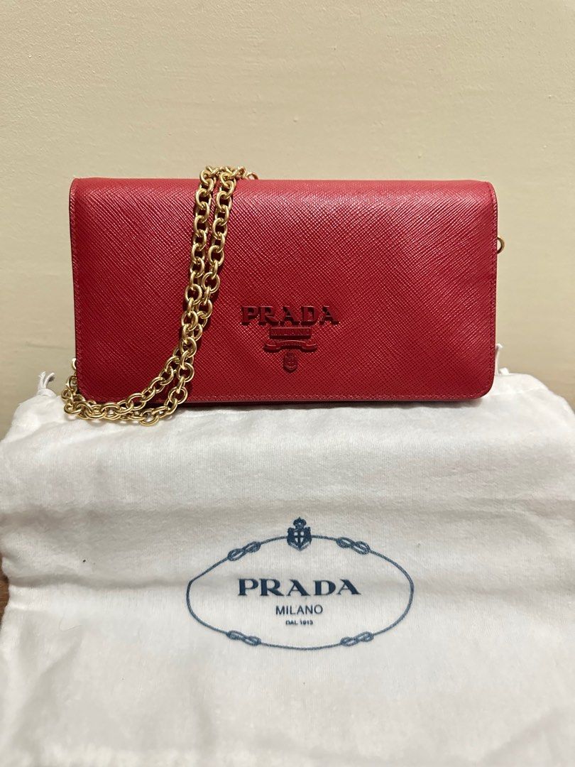 Prada Mini Bandoliera Crossbody Bag, Luxury, Bags & Wallets on Carousell