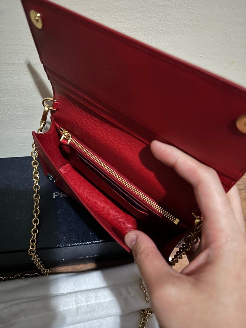 Prada Mini Bandoliera Crossbody Bag, Luxury, Bags & Wallets on Carousell