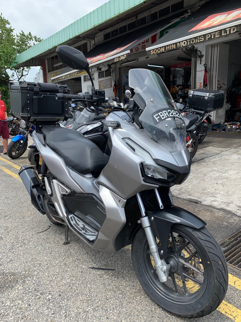 Pre Own Honda Adv 150 CBS For Sale, Motorcycles, Motorcycles for Sale, Class 2B on Carousell