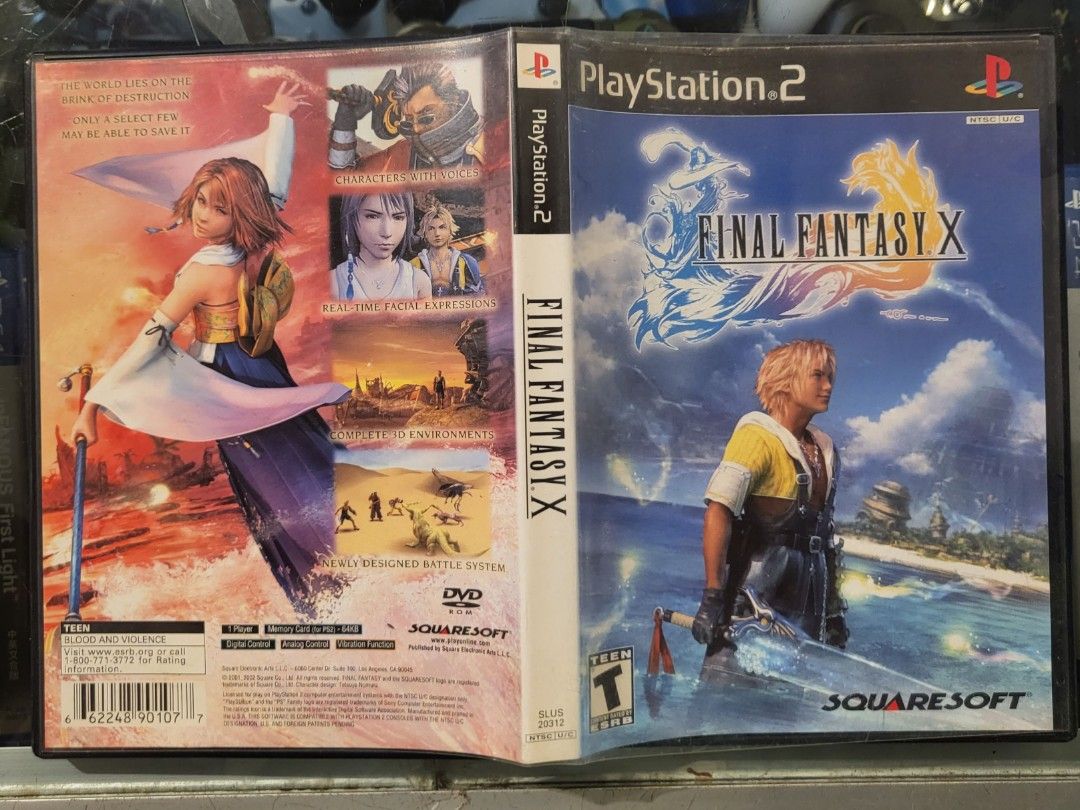 PS2 Final Fantasy X, Video Gaming, Video Games, PlayStation on Carousell