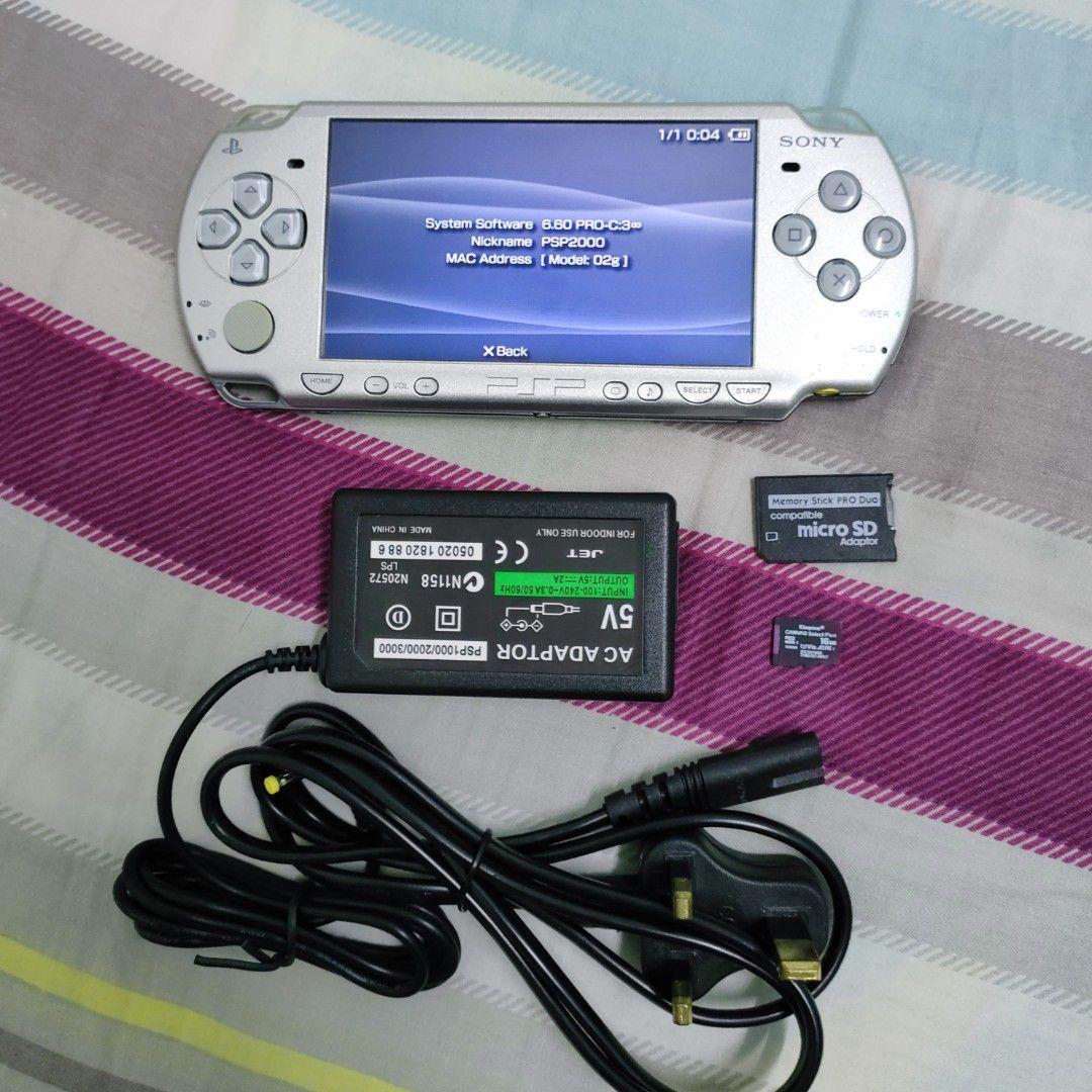 PSP 2000 [ 14Game=16GB], Video Gaming, Video Game Consoles, PlayStation ...