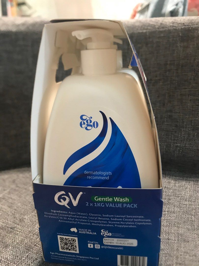 QV Gentle Wash 1kg Bundle, Beauty & Personal Care, Bath & Body, Bath on ...
