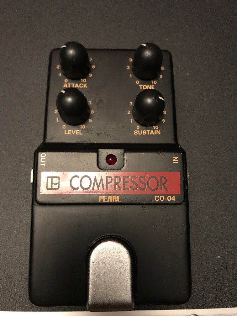 Rare Vintage Pearl Compressor Pedal, Hobbies & Toys, Music & Media ...