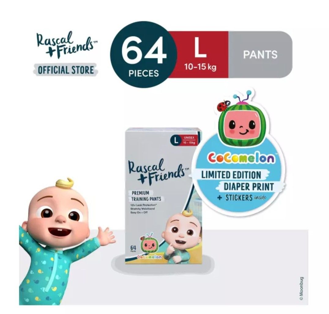 Rascal + Friends CoComelon Edition - L size Pants, Babies & Kids ...