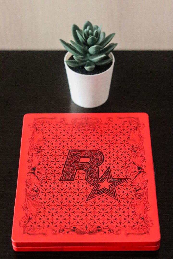 PS4 Game - Red Dead Redemption 2 RDR2 + Steel Case, Video Gaming, Video ...