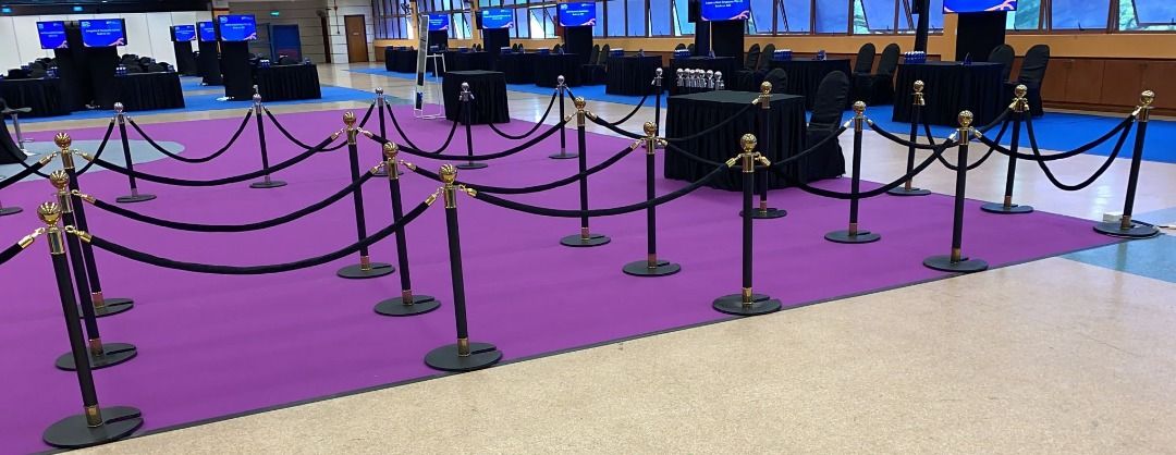 RENTAL - Queue Pole (5 types of Q Poles), Furniture & Home Living ...