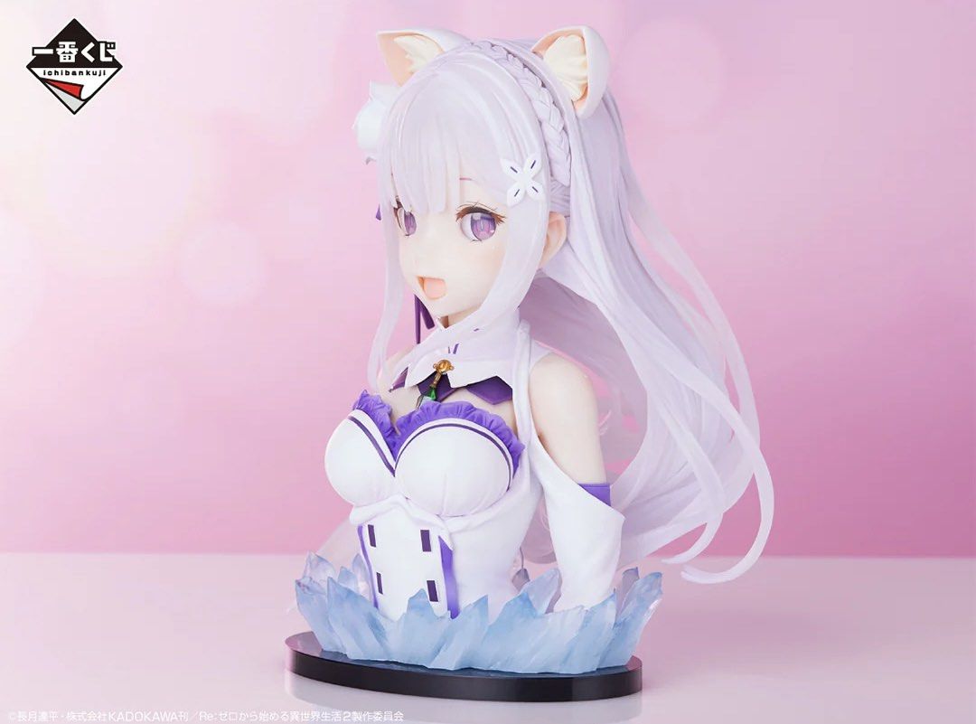 Rezero kuji emilia last prize echidna last prize emilia prize B ram ...