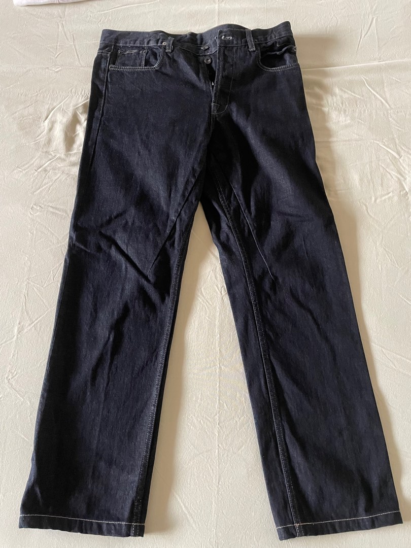 Rick Owens darkshadow jeans, Men's Fashion, Bottoms, Jeans on Carousell