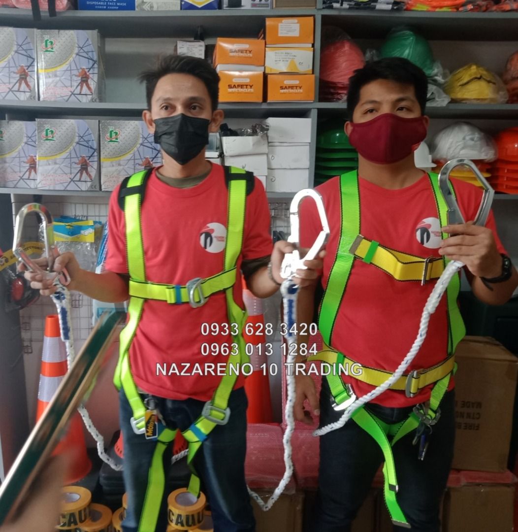 safety Harness Heavy Duty with single Hook /Single lanyard Heavy Duty ...