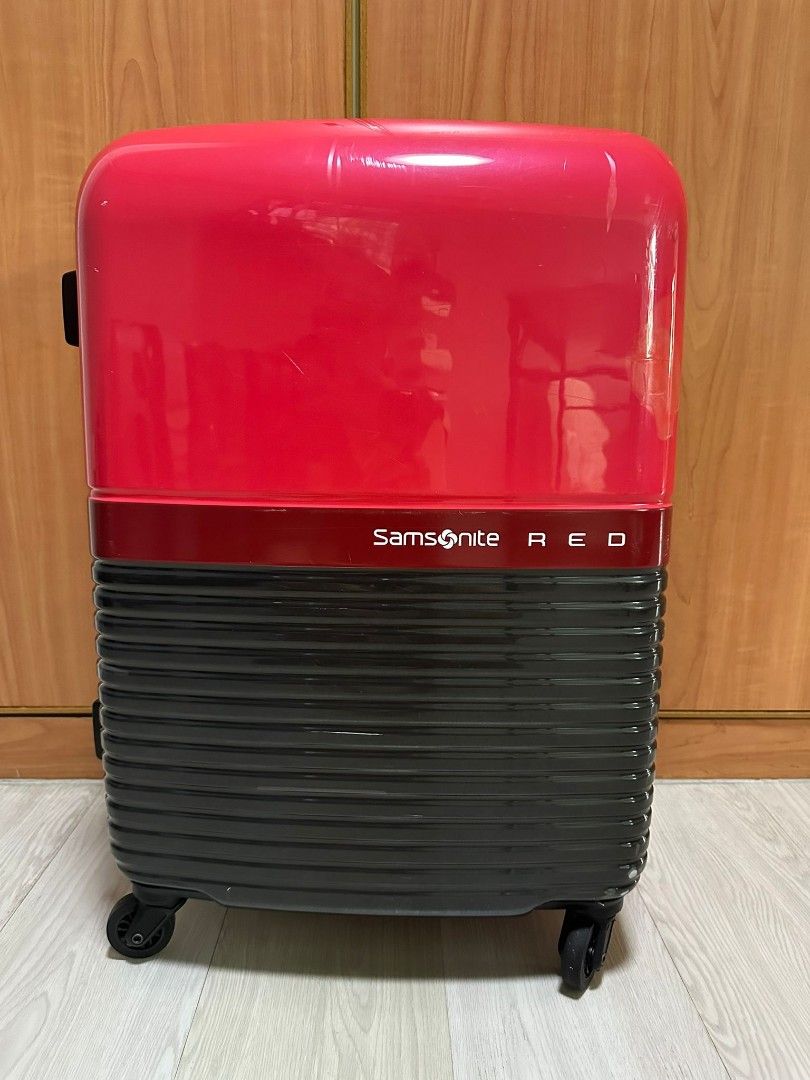 Samsonite Red Luggage, Hobbies & Toys, Travel, Luggage on Carousell