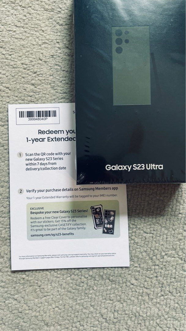 Samsung Galaxy S23 Ultra 512gb Green sealed, Mobile Phones & Gadgets ...