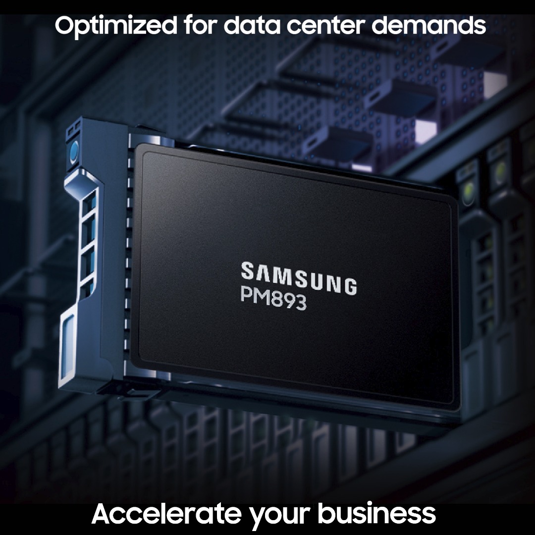 SAMSUNG PM893 2.5" SATA 6.0 Gbps | 1.0 DWPD V-NAND TLC | Data Center ...