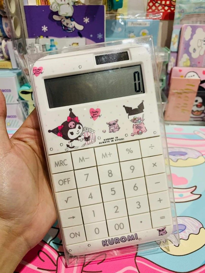 Sanrio Kuromi Solar Calculator, Hobbies & Toys, Stationary & Craft ...