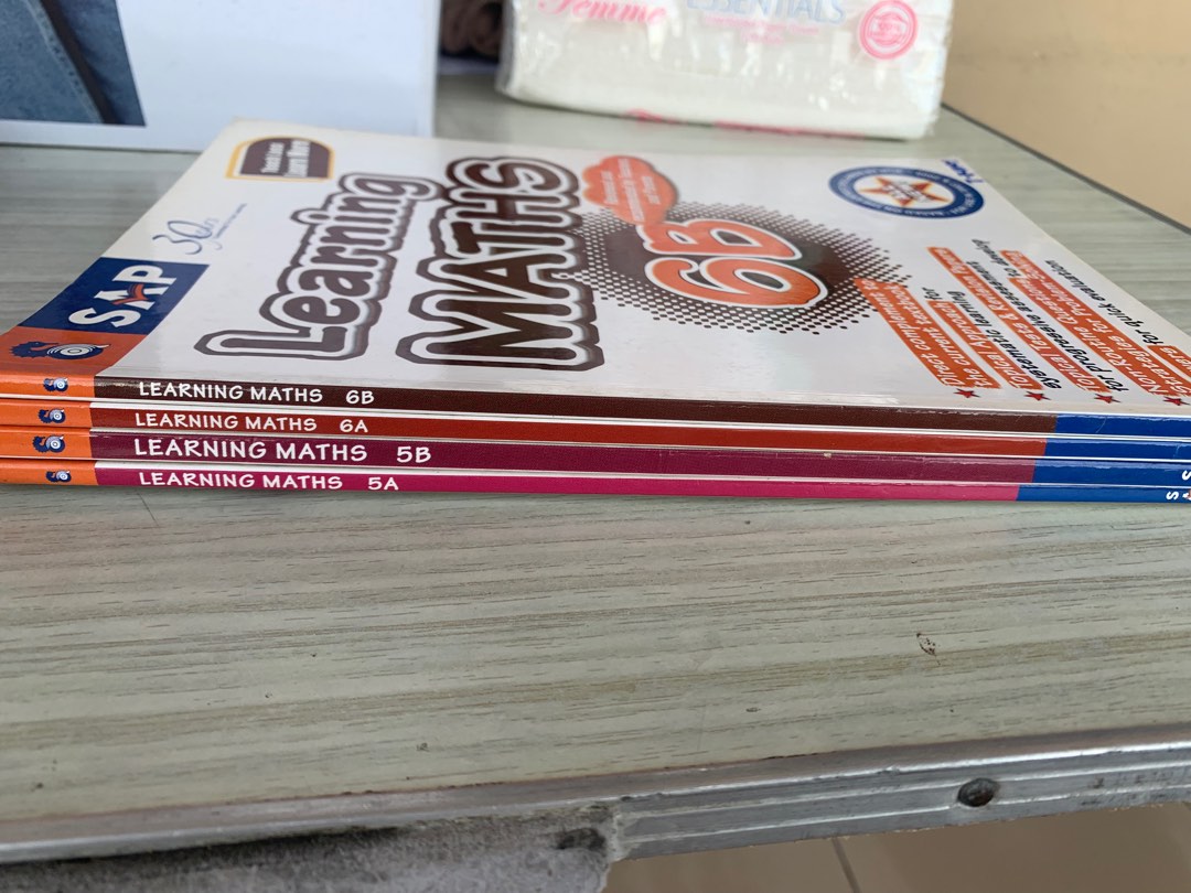 SAP Learning Maths 5A-6B, Hobbies & Toys, Books & Magazines, Textbooks ...