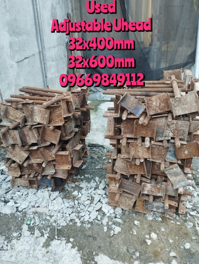 Secondhand Scaffolding/Catwalk/Basejack/Uhead/Swivel clamp, Commercial ...