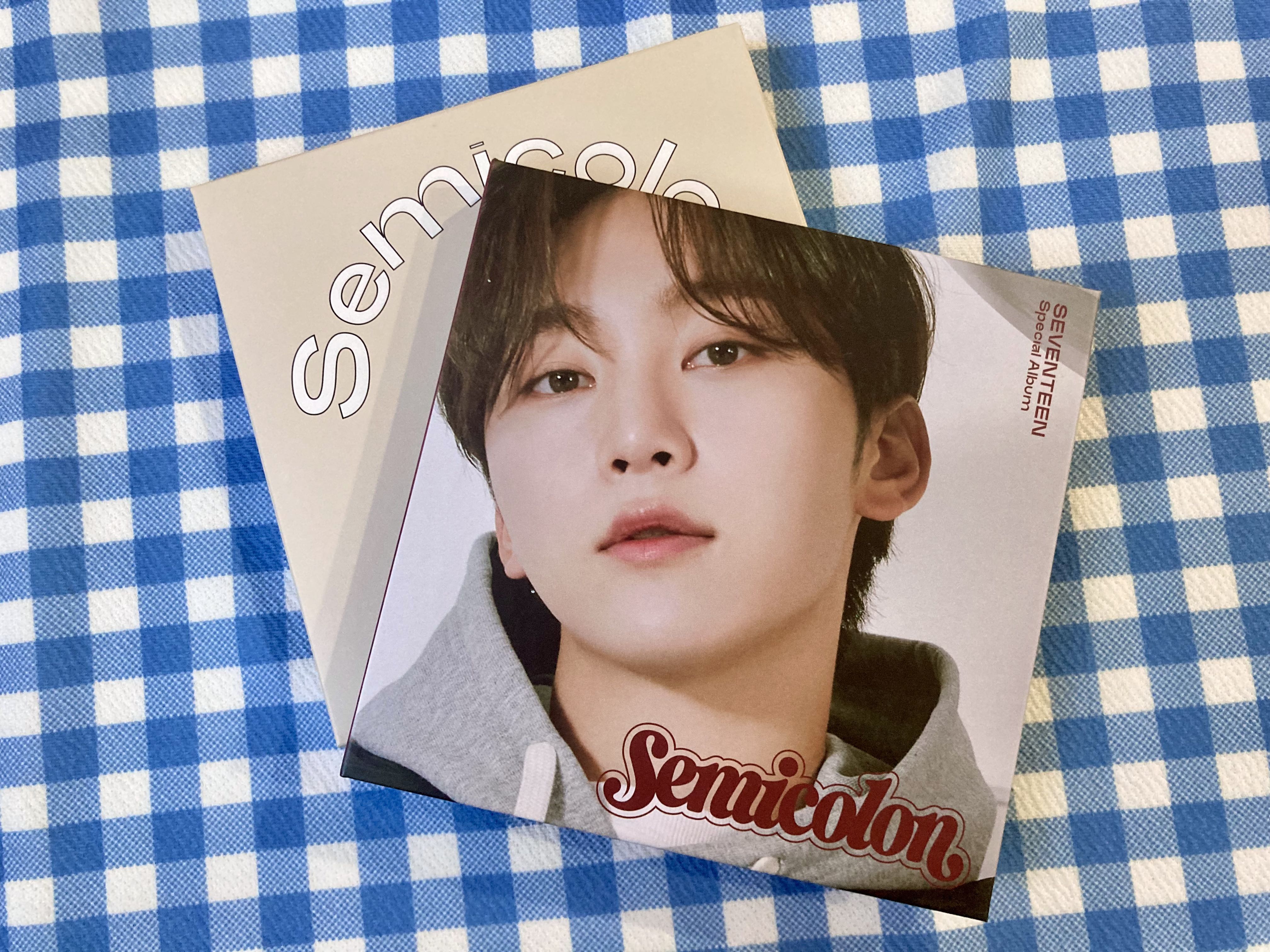 Seventeen svt semicolon unsealed album seungkwan cover photobook ...