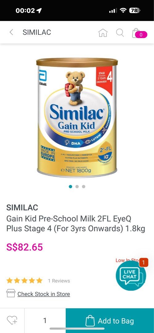 Similac stage 4, Babies & Kids, Nursing & Feeding, Breastfeeding ...