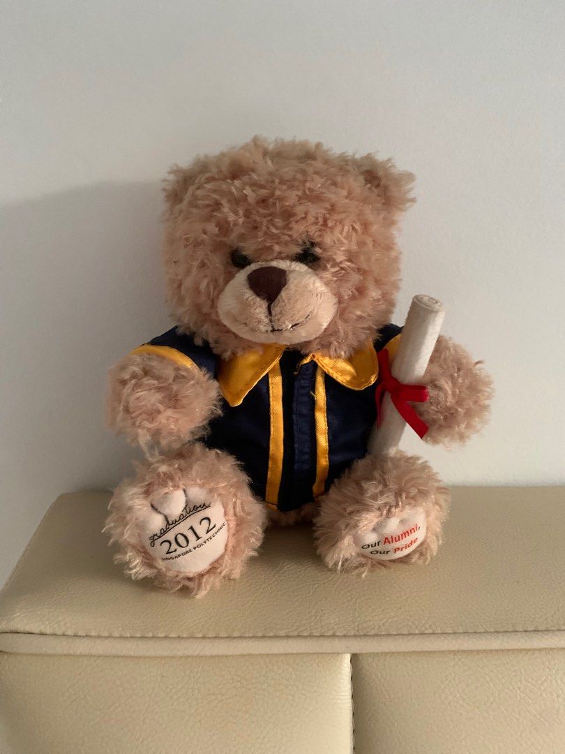 Singapore Polytechnic Graduation Bear 2012 SP, Hobbies & Toys, Toys ...