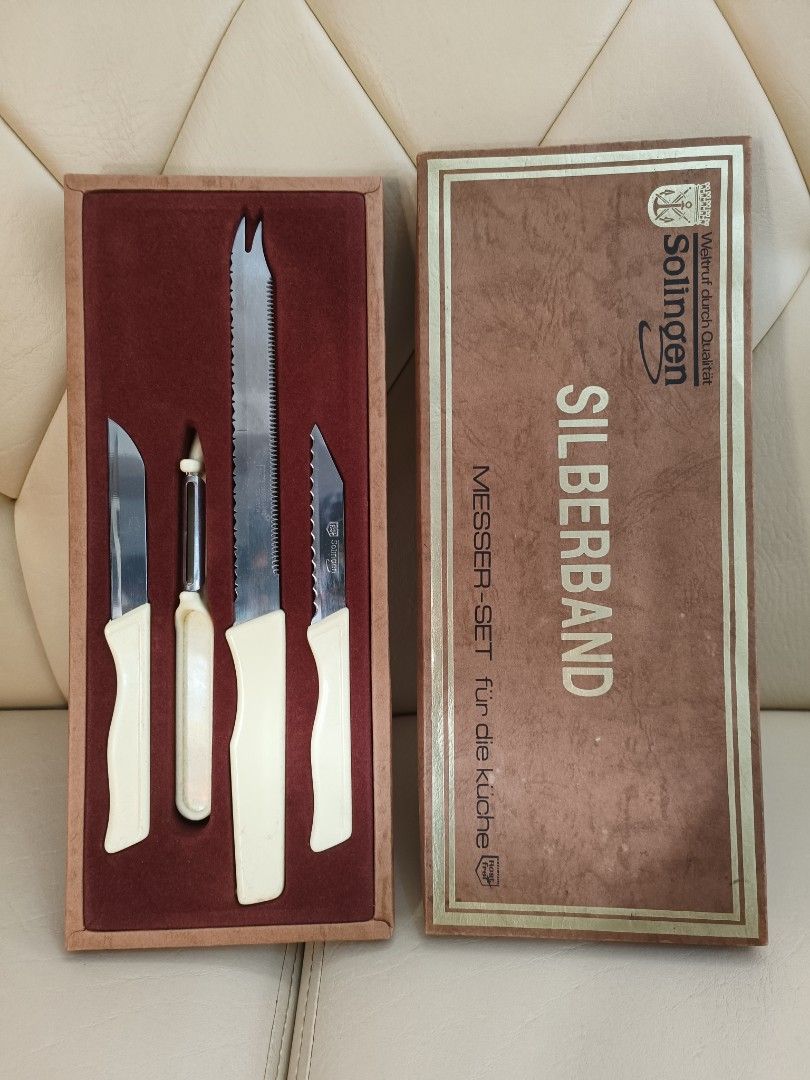 Solingen knife set, Furniture & Home Living, Kitchenware & Tableware ...