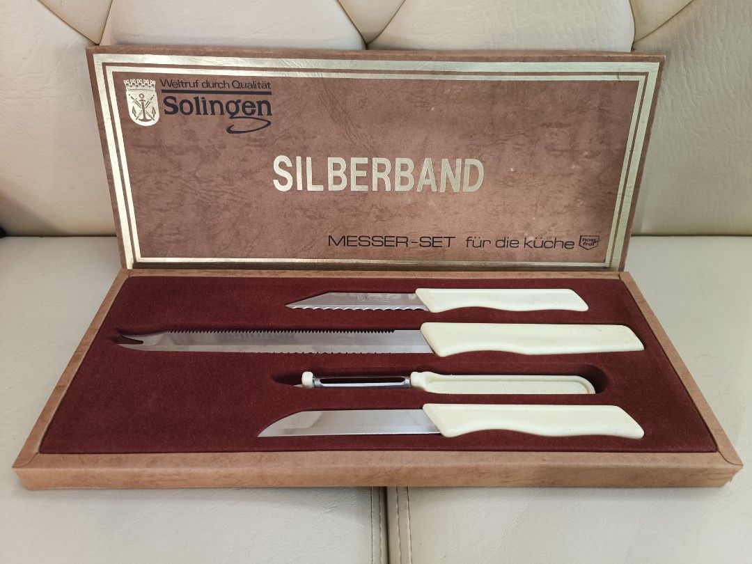 Solingen knife set, Furniture & Home Living, Kitchenware & Tableware ...