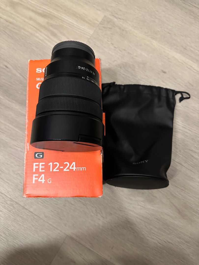 Sony FE12-24mm F4 G / SEL1224G, 攝影器材, 鏡頭及裝備 - Carousell