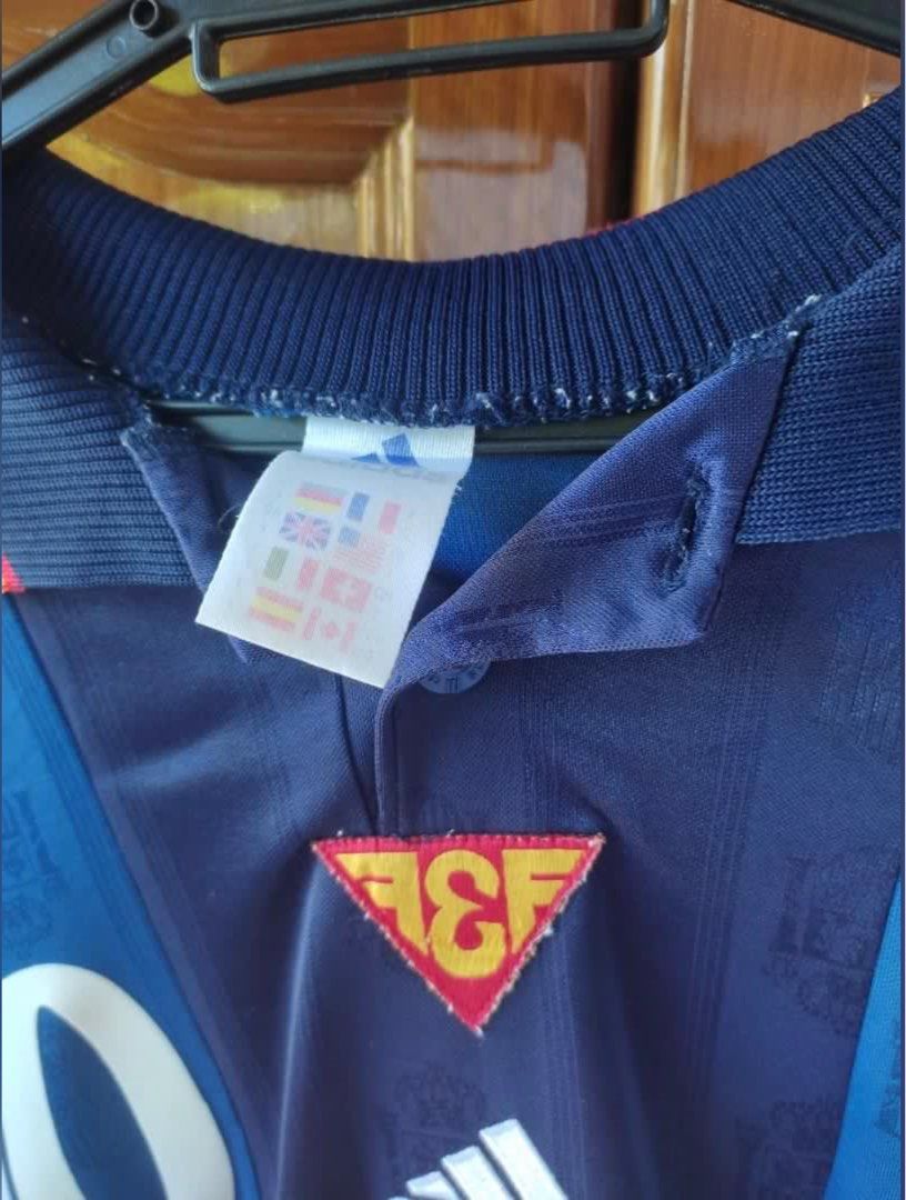 Spain Away 1998 # 10 Raul soccer/football jersey/kit rare/retro vintage ...