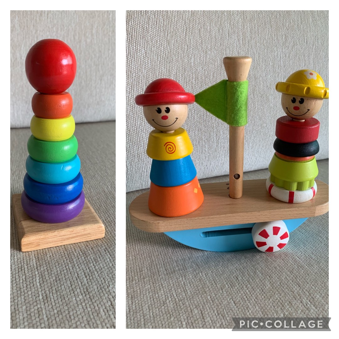 Stacking & Balancing Toys, Babies & Kids, Infant Playtime on Carousell
