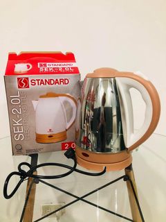 Standard 2.0L Electric Water Kettle Stainless SEK2.0L, TV & Home ...