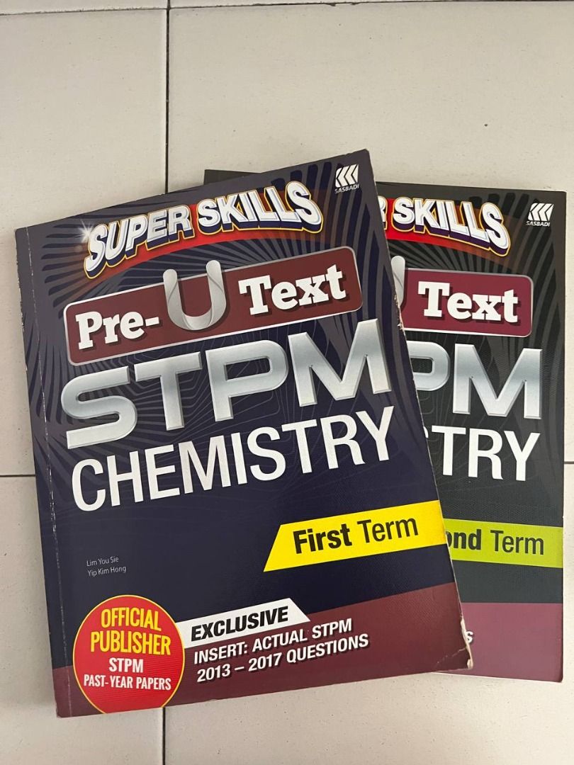 STPM Chemistry First & Second Term, Hobbies & Toys, Books & Magazines ...