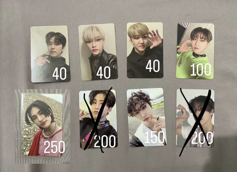 STRAY KIDS SKZ PHOTOCARDS TINGI/SET, Hobbies & Toys, Memorabilia ...
