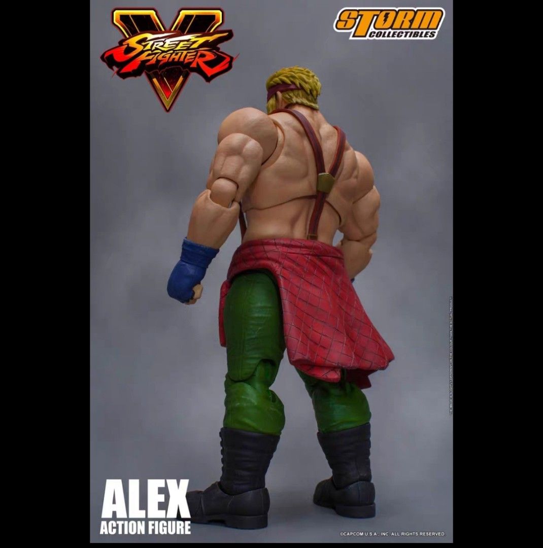 Street fighter Alex, 興趣及遊戲, 玩具 & 遊戲類 - Carousell