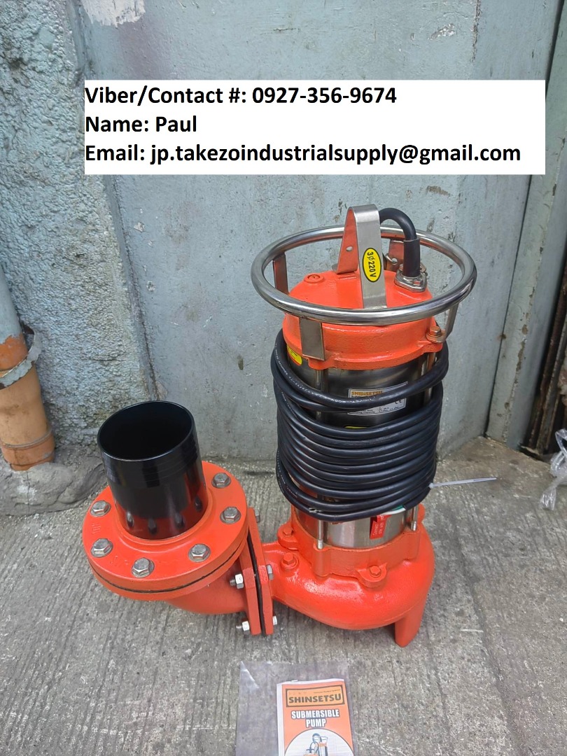 Submersible Pump Non Clog Type, Commercial & Industrial, Construction ...