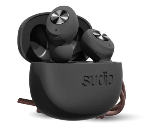 Sudio Tolv True Wireless Bluetooth Earbuds - Black, Audio, Earphones on Carousell