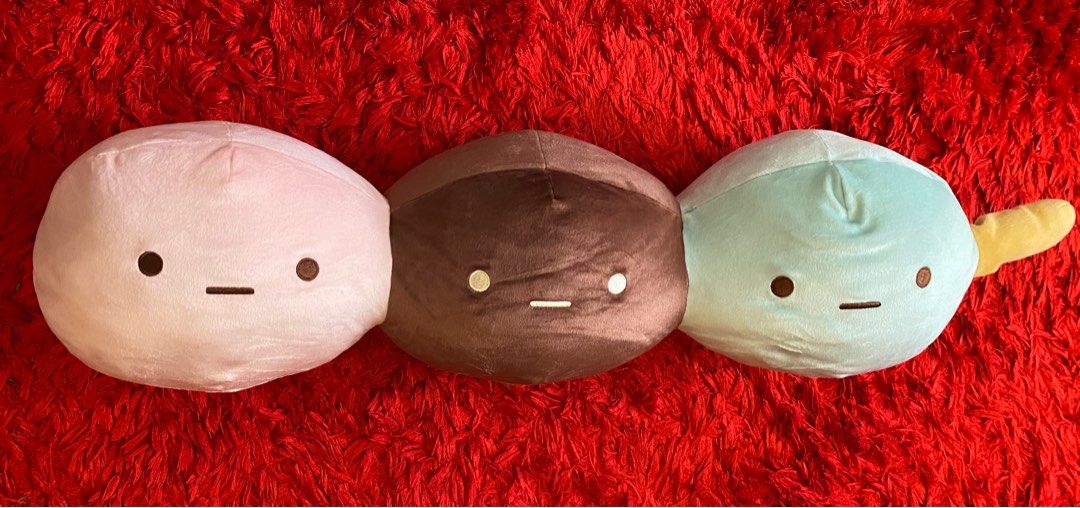 Sumikko Gurashi 3 Colors Dango Tapioca Plush 60cm, Hobbies & Toys, Toys ...