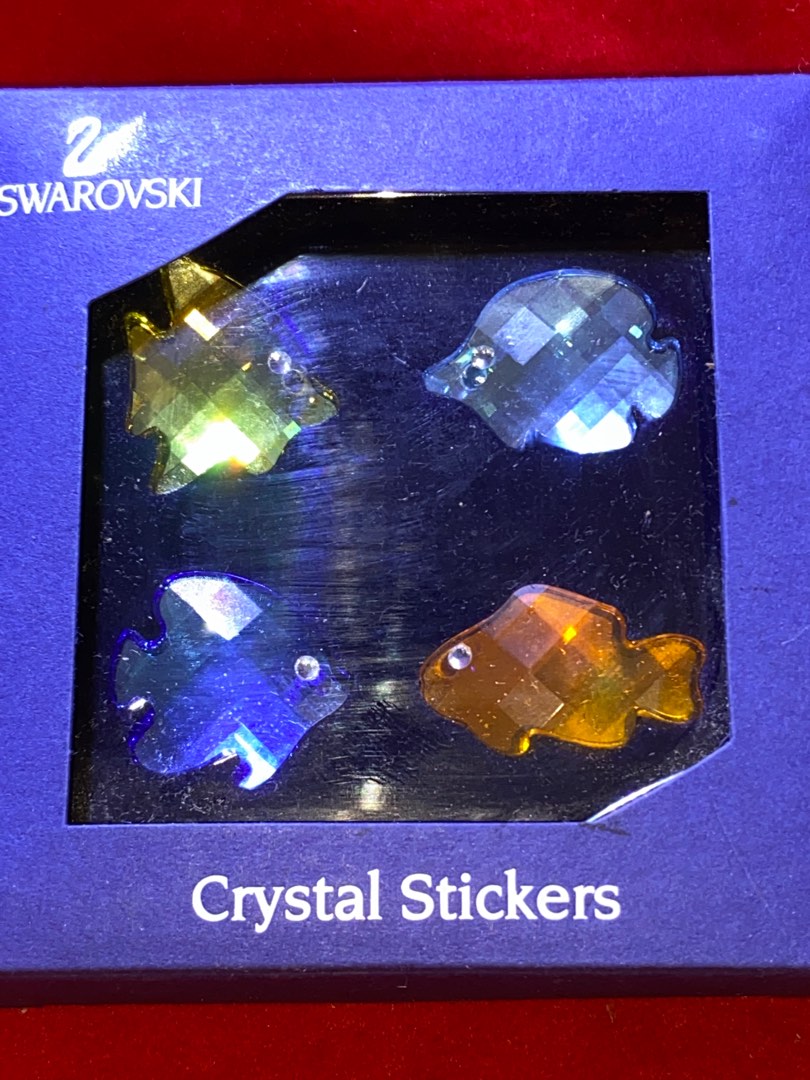 Swarovski 2005 Retired Ocean Life - Fish Stickers, Hobbies & Toys ...