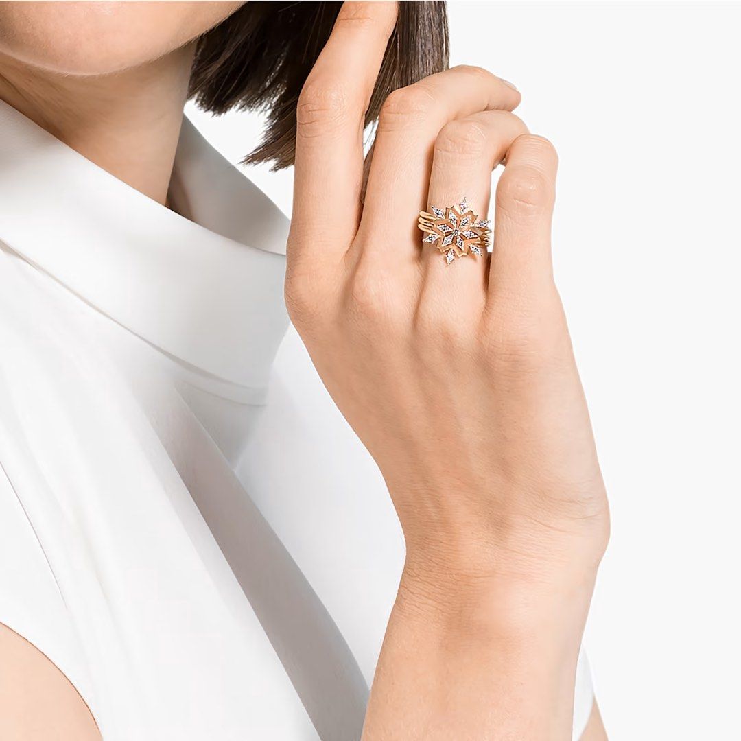 Swarovski Ring Size 50, Luxury, Accessories on Carousell