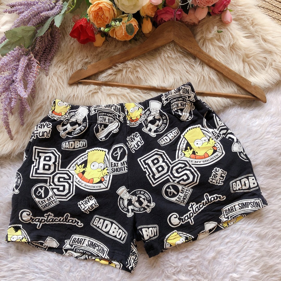 The Simpsons Garter Shorts on Carousell