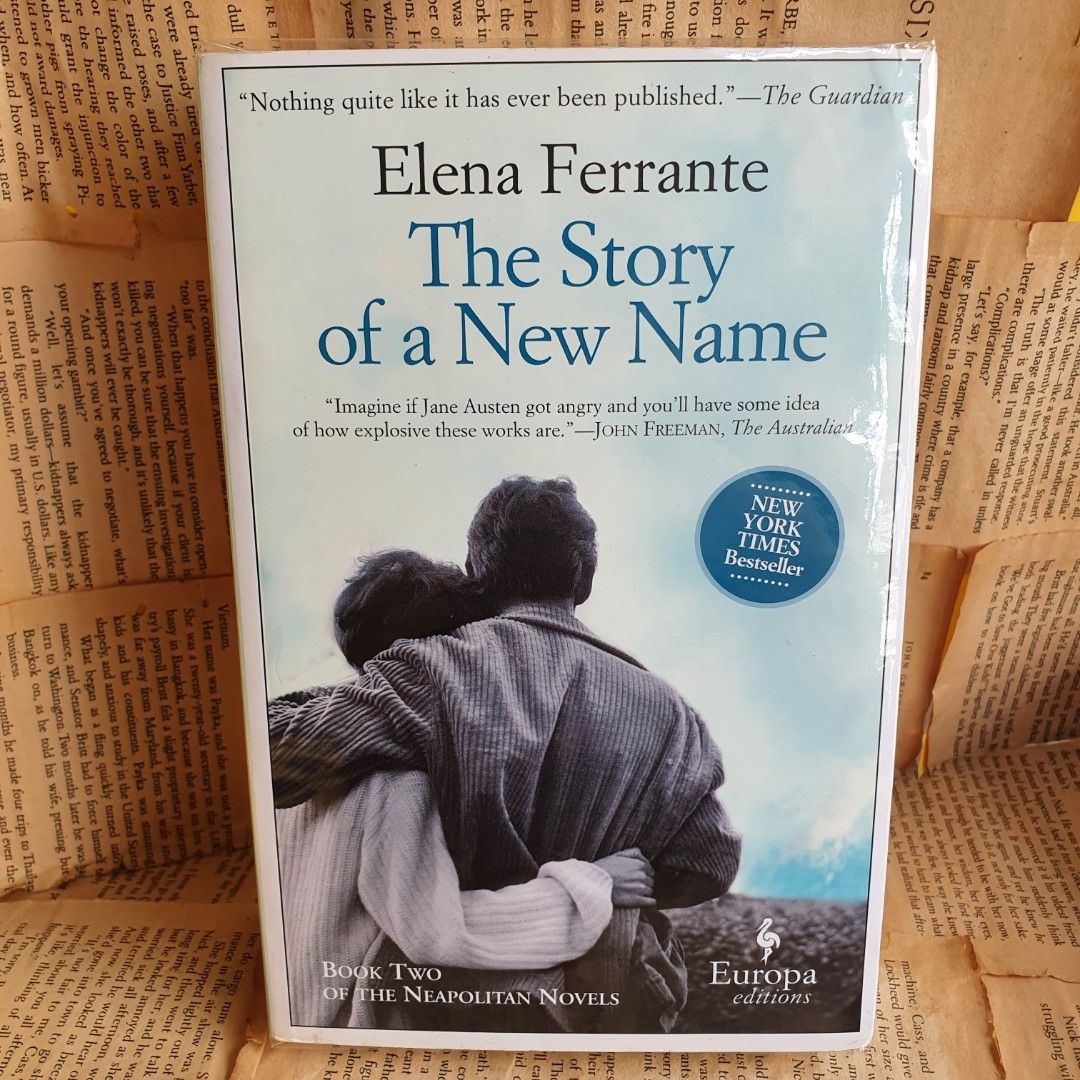 The Story of a New Name by Elena Ferrante, Hobbies & Toys, Books ...