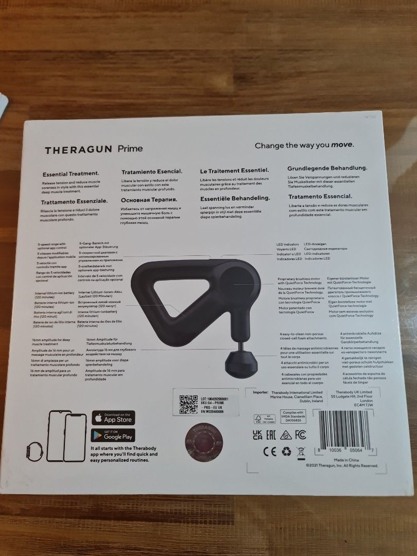 Theragun Prime Gen 4, Health & Nutrition, Massage Devices on Carousell