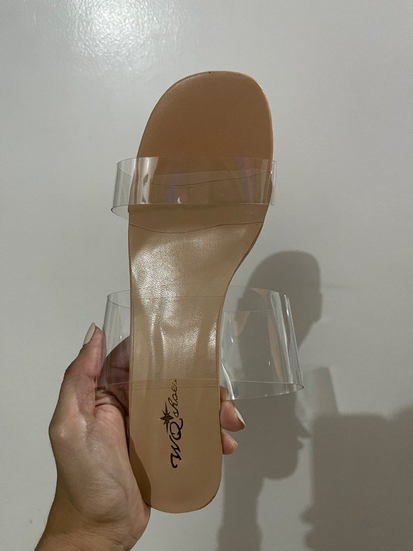 TikTok Trending Transparent Heels, Women's Fashion, Footwear, Heels on ...