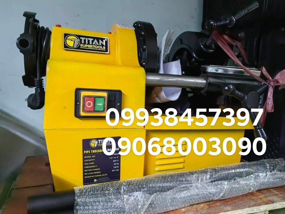 Titan Pipe Threading Machine, Commercial & Industrial, Construction ...