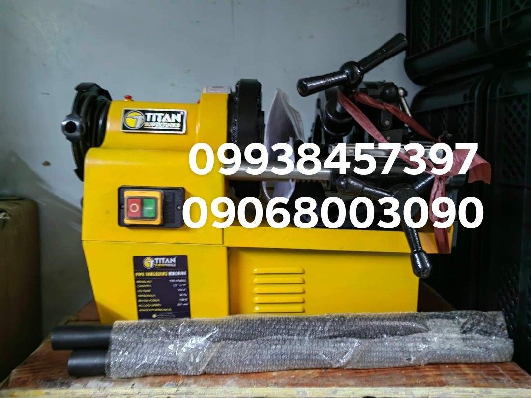 Titan Pipe Threading Machine, Commercial & Industrial, Construction ...