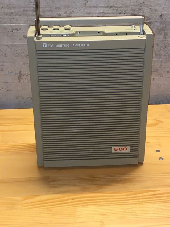 TOA Portable Meeting Amplifier - WA620C Japan, Audio, Soundbars ...