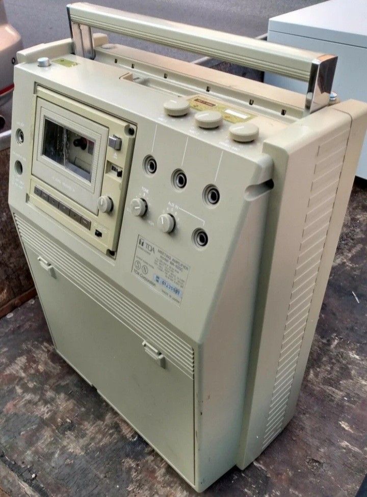 TOA Portable Meeting Amplifier - WA620C Japan, Audio, Soundbars ...