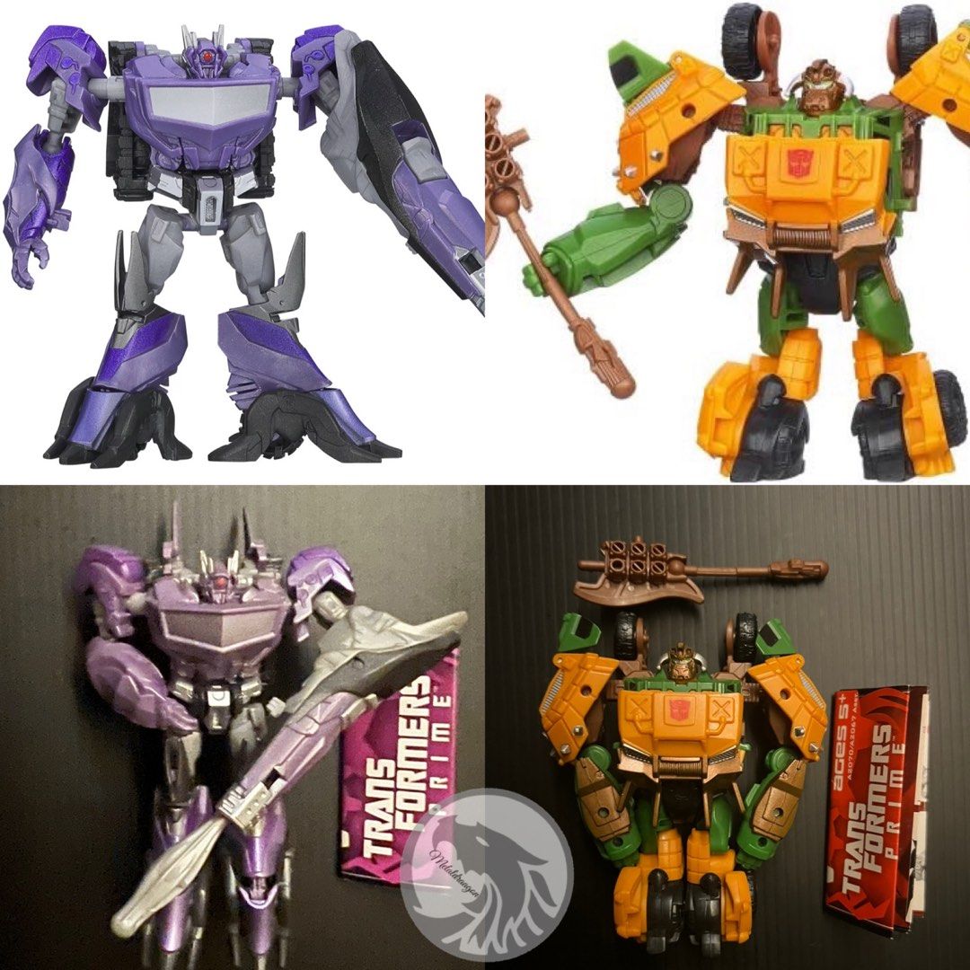 Hasbro Transformers Beast Hunters Commander Class Wars Shockwave and ...