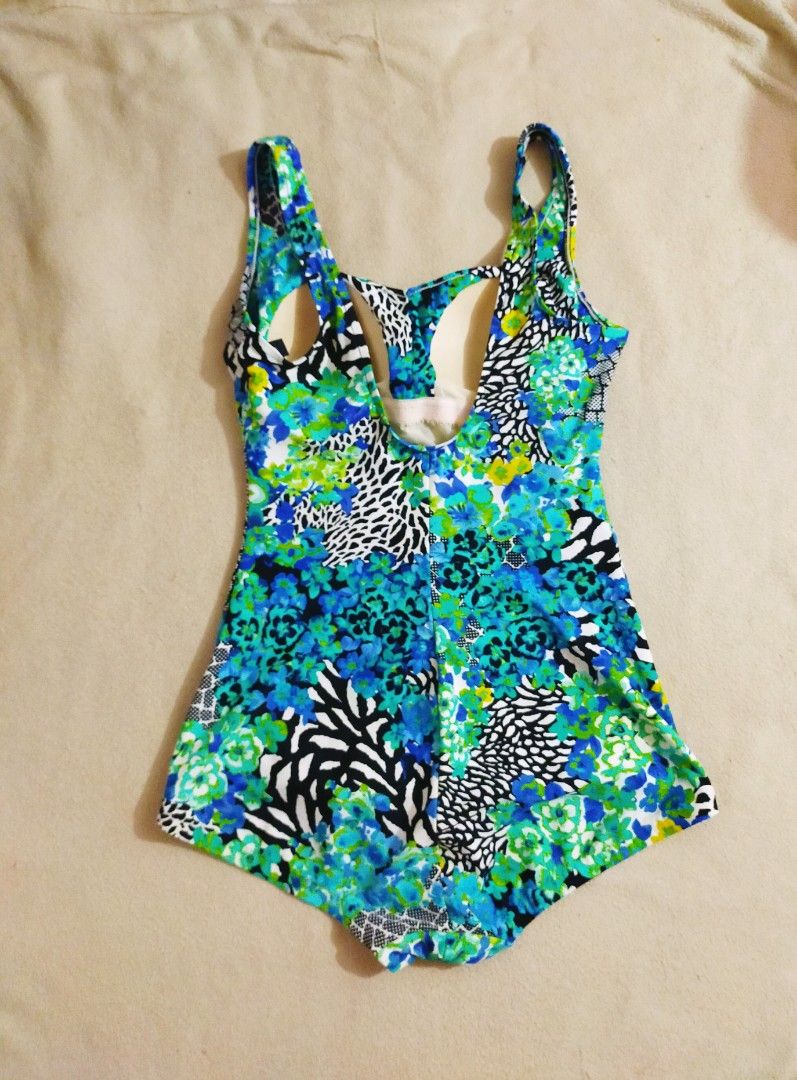 TUMMY CONTROL ONE PIECE BOYLEG SWIMSUIT on Carousell