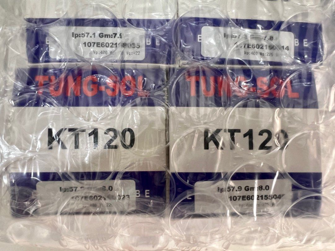 Tung Sol KT120 KT-120 Quad Amplifier Amp Tubes KT88 replacement, Audio ...