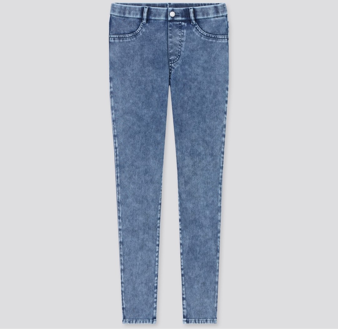 Ultra Stretch Denim UNIQLO, Women's Fashion, Bottoms, Jeans & Leggings ...